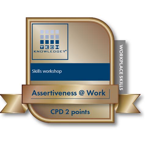 Cpd Assertiveness Work 2 Hours Skills Development Workshop Credly
