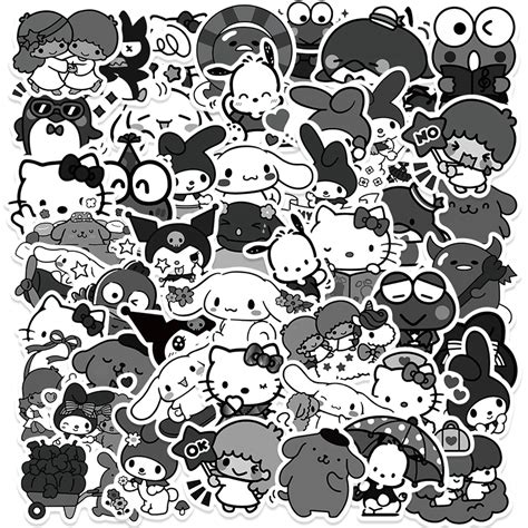 Hello Kitty Images Black And White