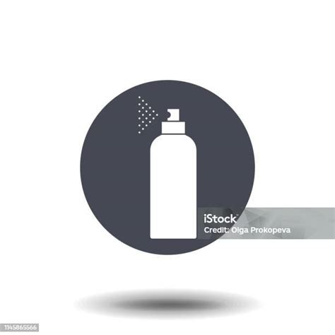 웹 사이트 디자인 로고 응용 프로그램 Ui에 대 한 스프레이 캔 아이콘 기호입니다 벡터 일러스트 레이 션 Eps10 그래피티에