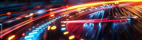 Performance Metrics 3d Gauge Showing The Effectiveness Of Cpm Campaigns Stock Illustration