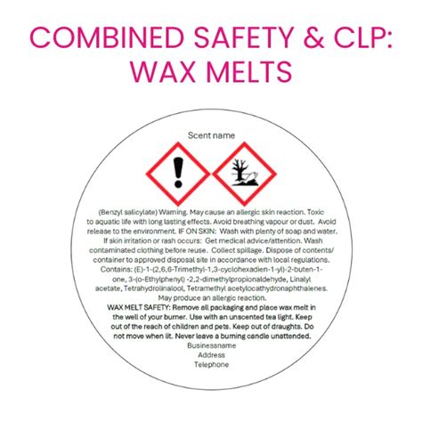 Combined Clp Safety Labels Chemical Hazard And Warning Labels Uk