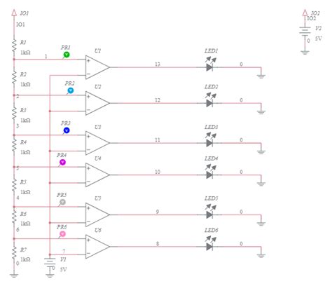 Parallel Flash ADC Multisim Live