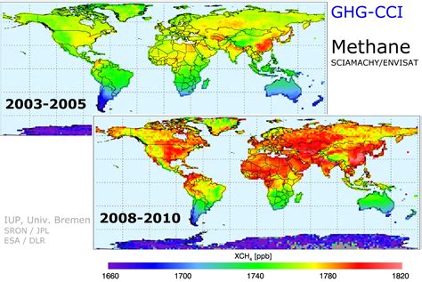 Esa Methane Increase