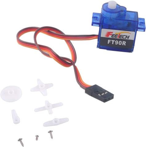 Stemedu 4 Sets Mini 9g Digital Servo 360 Degree Continuous Rotation