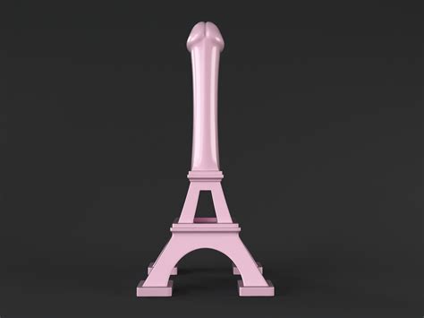 🎨 Eiffel Sex Toy Tower 1・ Stl File For 3d Printing・cults