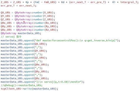 How To Write A Scriptusing Servoj In Teachpendant Urscript