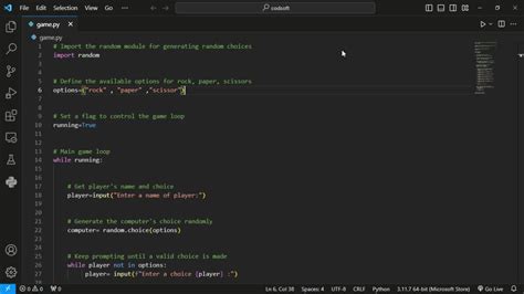 Codsoft Codsoftexperience Pythonprogramming Rahima Qazi
