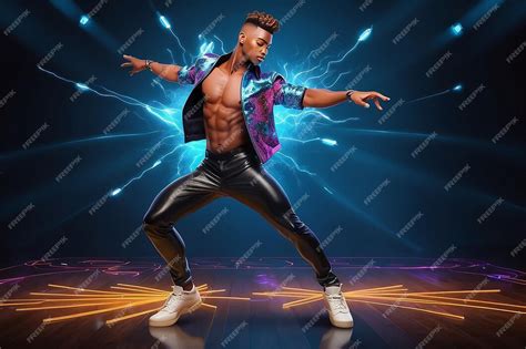 Premium Photo Rhythm Of The Dance Dynamic Dancer Daniel