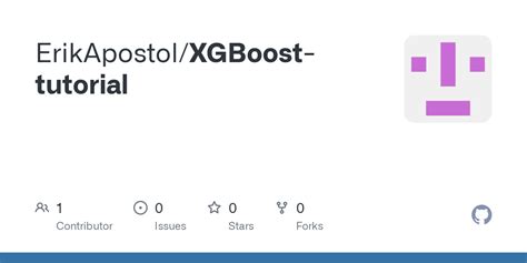 Github Erikapostol Xgboost Tutorial