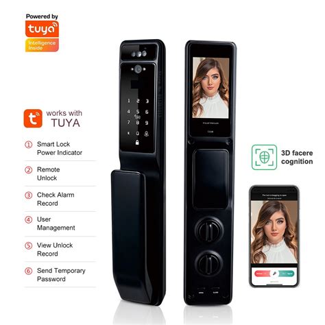 생체 인식 기술을 활용한 스마트 도어락과 Tuya 보안 카메라로 안전한 보안 시스템을 구축합니다 핸드폰닷컴