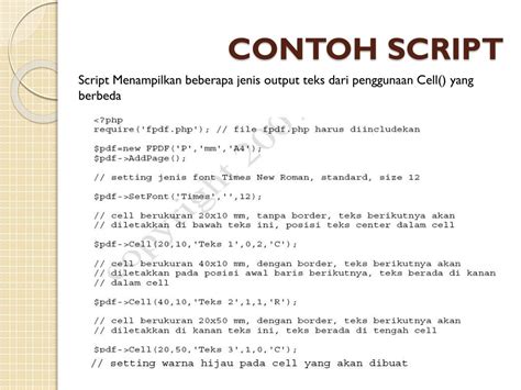 Ppt Membuat Laporan Pdf Dengan Php Powerpoint Presentation Free