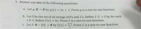 Solved Answer Any Two Of The Following Questions A Let Chegg Com