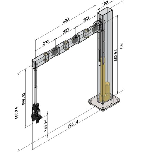 Scheme Of A Scara Type Redundant Robot View B Download Scientific Diagram