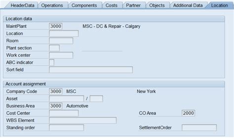 Sap Maintenance Order Management