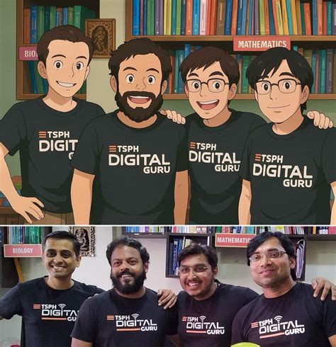 Tsph 🌟 Tsph Directors Now In Ghibli Style 🌟 At Tsph Our Passion