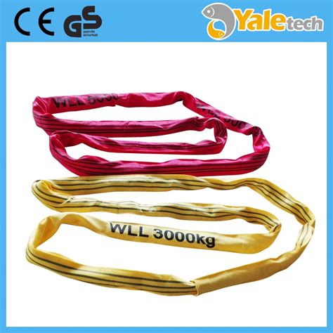 Colour Code Belt Round Lifting Webbing Sling Webbing Sling And Round