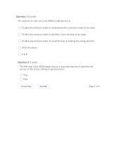 Quiz Model Docx Course Hero