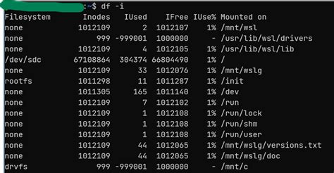 Fd I Returns Negative IUsed Issue 10017 Microsoft WSL GitHub