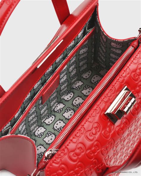Tos X Hello Kitty Satchel Scarlet Tocco Toscano