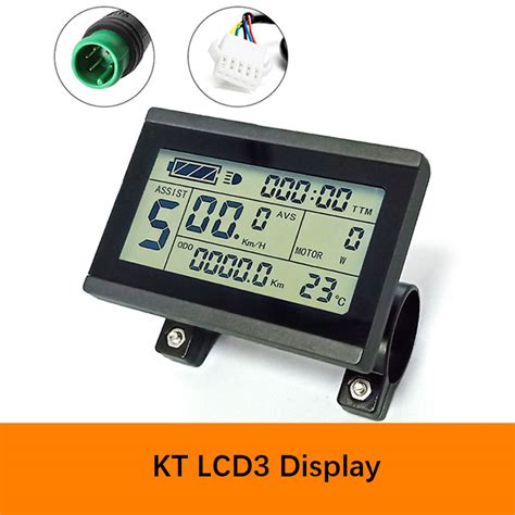 Ebike Display Kt Lcd3 Lcd Display Meter For Bicycle Modification Emotoer