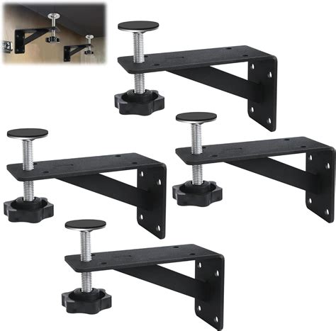 VANROUG 4 Pcs Undermount Sink Brackets Undermount Sink Support Undermount Sink Repair Kit
