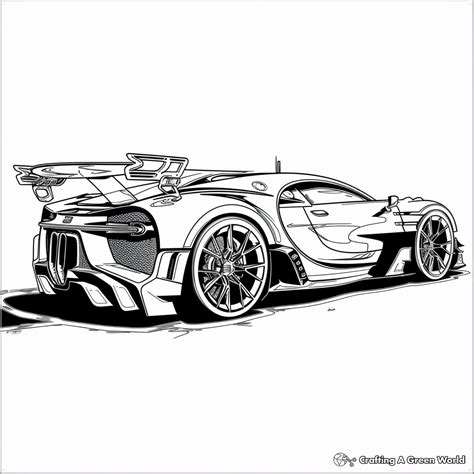 Bugatti Coloring Pages Free And Printable