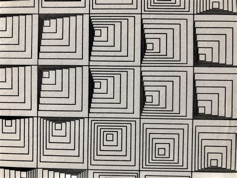 Concentric Square Function And Concentric Square Random The Anne Michael Spalter Digital Art