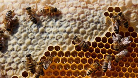 Bee Larvae And Cocoons Stock Illustration Illustration Of Look