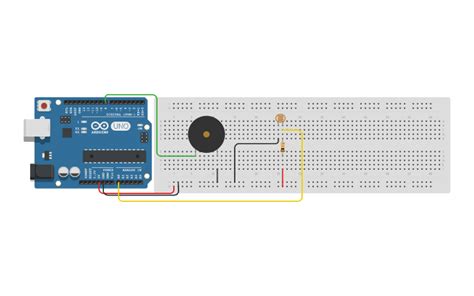 Circuit Design Buzzer Usando Ldr Tinkercad