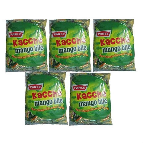 Parle Kaccha Mango Bite 277 G Pack Of 5 Mango Recipes Mango Mango Flavor