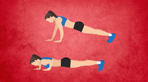 Staggered Push Up Strengthen Upper Body Technique Tips