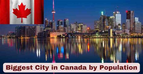 Biggest City In Canada By Population 2025 Statistics And Facts The