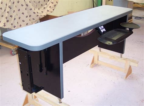 Custom Microscope Tables With PVC Flooring