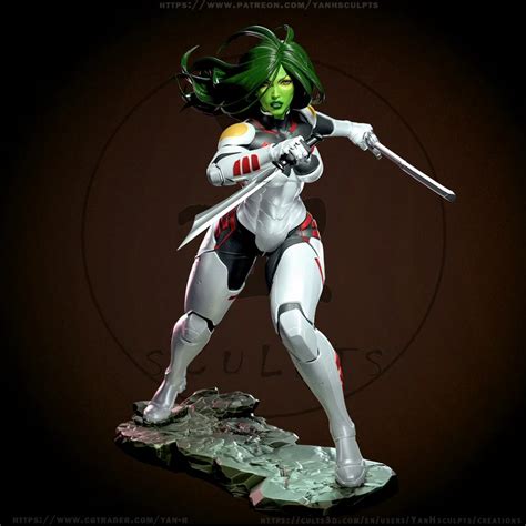 Gamora Free High Quality Models AssetsFree Com