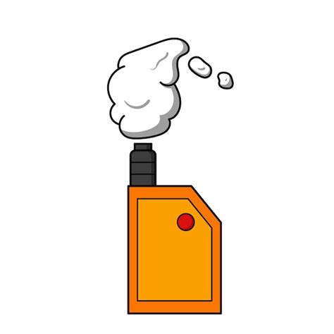 Premium Vector Vape Illustration White Background Vape Icon Vector