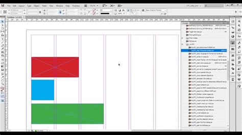 InDesign JavaScript by LFCorullón Align horizontal centers YouTube