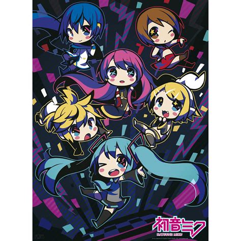 Buy Abystyle Hatsune Miku Miku And Friends Chibi Poster 15x20 Online