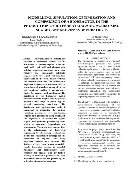 Ieee Pdf Mathematical Optimization Sugarcane