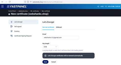 How To Make An Email Server With A VPS UltaHost Debian FastPanel