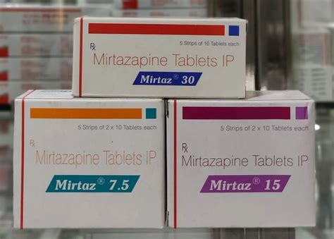 Mirtaz Mirtazapine Tablet At Rs 125stripe Mirtazapine Tablets In