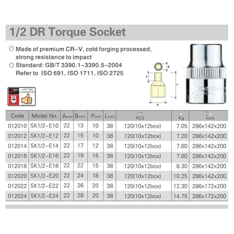 Torx Screw And Star Socket Size Chart Tien I 40 Off