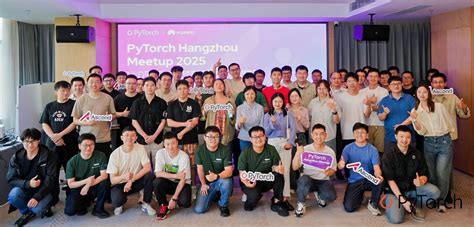 Pytorch The May 17 Pytorch Meetup In Hangzhou Gathered Nearly 60 Developers And Researchers