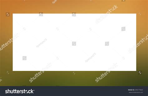 Simple Border Frame White Background Stock Illustration 378177025