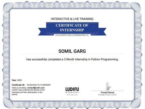 somil garg on linkedin internshipexperience pythonprogramming