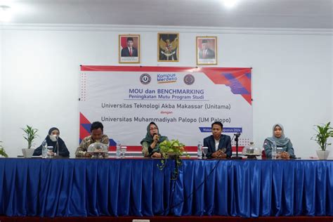 Penandatanganan Mou Unitama Dan Universitas Muhammadiyah Palopo Unitama