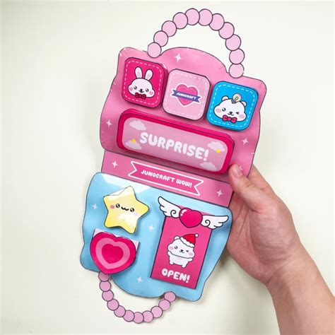🎁미니어쳐 문구류 장난감이 자꾸자꾸 나오는 블링블링 가방 스퀴시북 만들기 Miniature Toy Bag Squishy Book 네이버 블로그