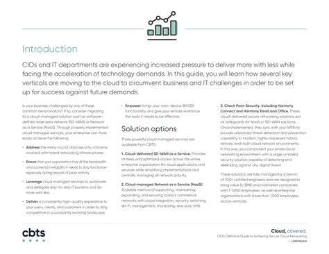 Cios Definitive Guide To Achieving Secure Cloud Networking E Book
