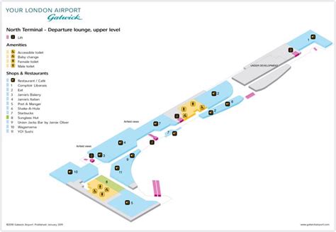 Gatwick Airportlgw Terminal Maps Shops Restaurants Food Court 2026