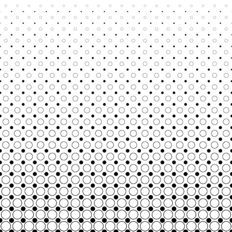 Free Vector Monochrome Abstract Circle Pattern Background Black And White Geometric Vector