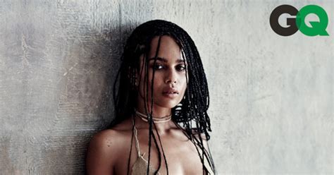 Zoë Kravitz Gets Nearly Naked For Gq See The Sexy Pic E Online